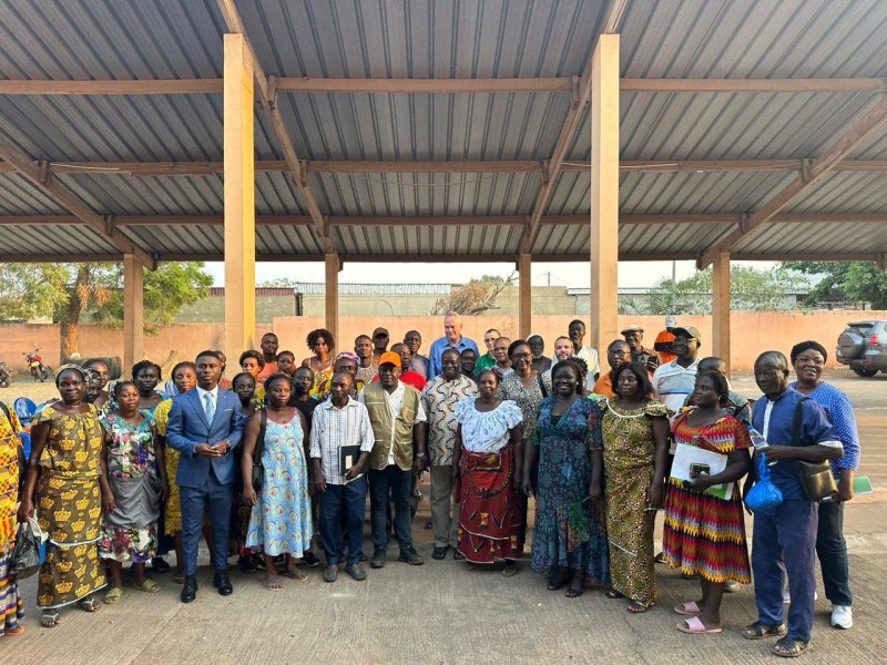 Production vivrière: Le centre de collecte et de groupage de Kotobi ...